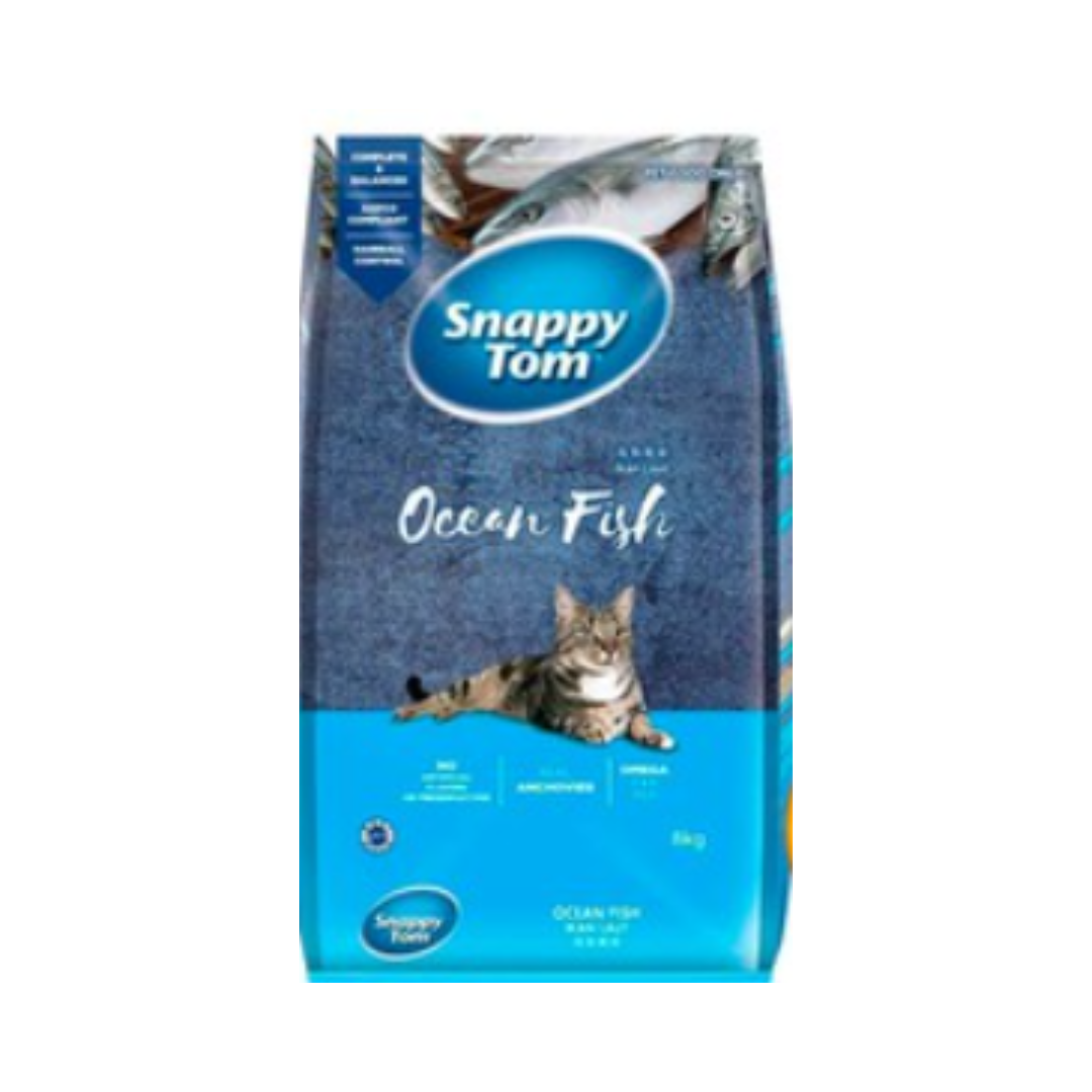Snappy Tom Ocean Fish 8kg - Catsmart-express