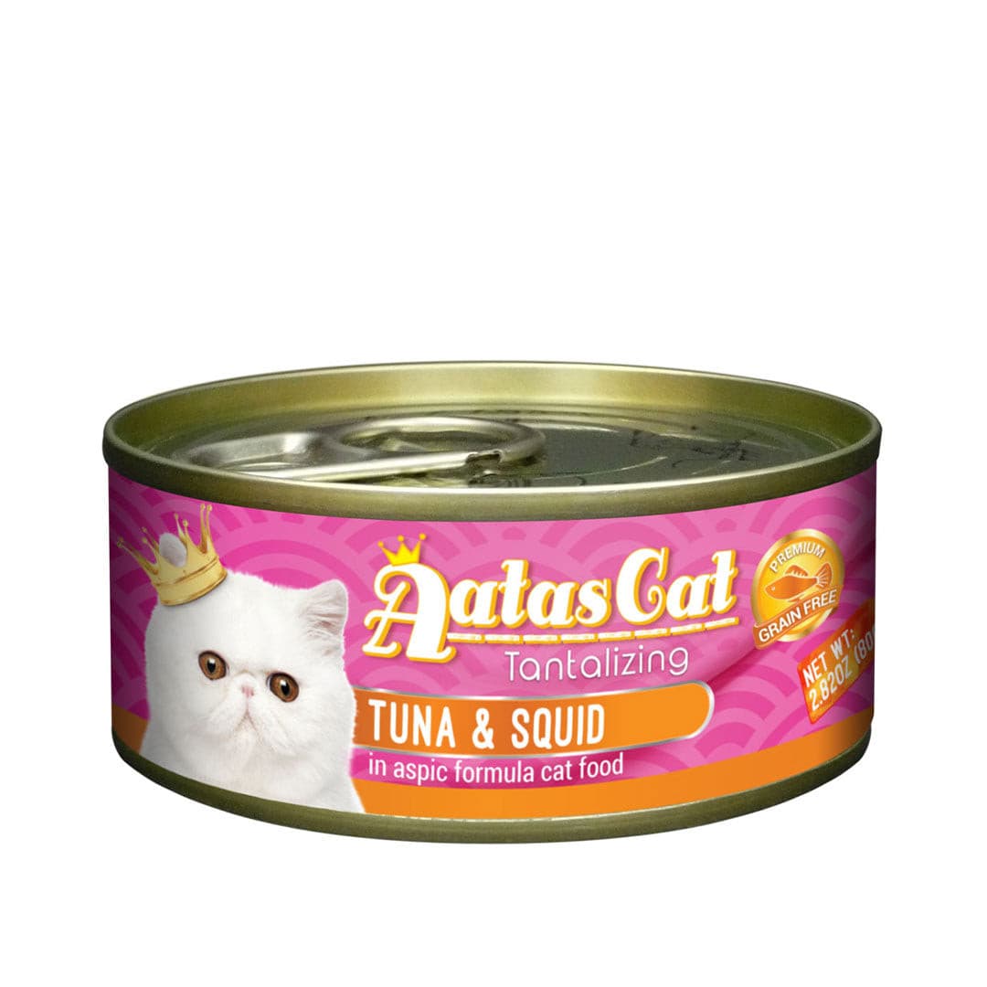 Aatas Cat Tantalizing Tuna & Squid 80g - Catsmart-express